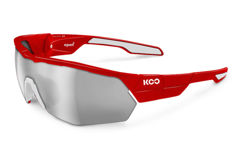 KOO Eyewear Open Cube Red – CapData Cycling